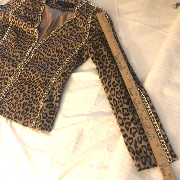 Boston Proper | Jackets & Coats | Boston Proper Leopard Print Vegan ...